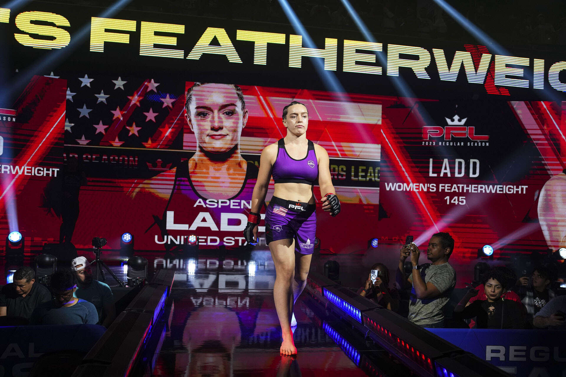 PFL 5, 2023: ASPEN LADD VS KAROLINA SOBEK | Professional Fighters ...