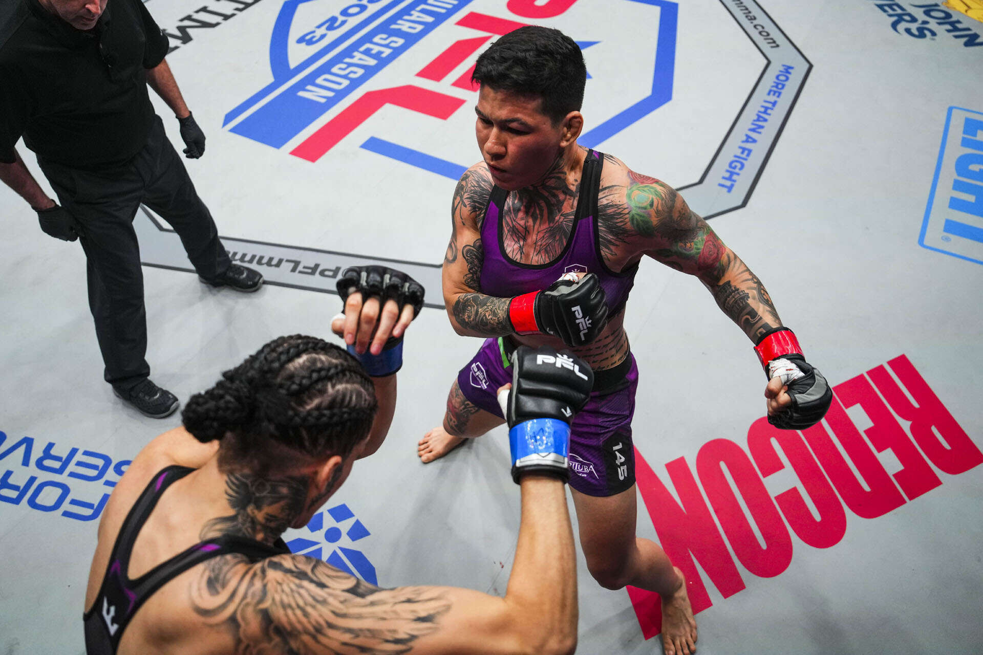 PFL 5, 2023: LARISSA PACHECO VS AMBER LEIBROCK | Professional Fighters ...