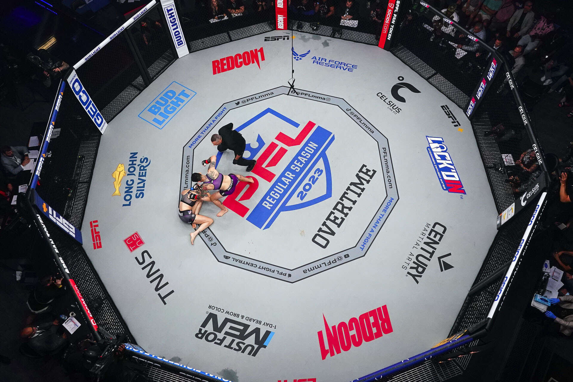 PFL 5, 2023: LARISSA PACHECO VS AMBER LEIBROCK | Professional Fighters League Photos