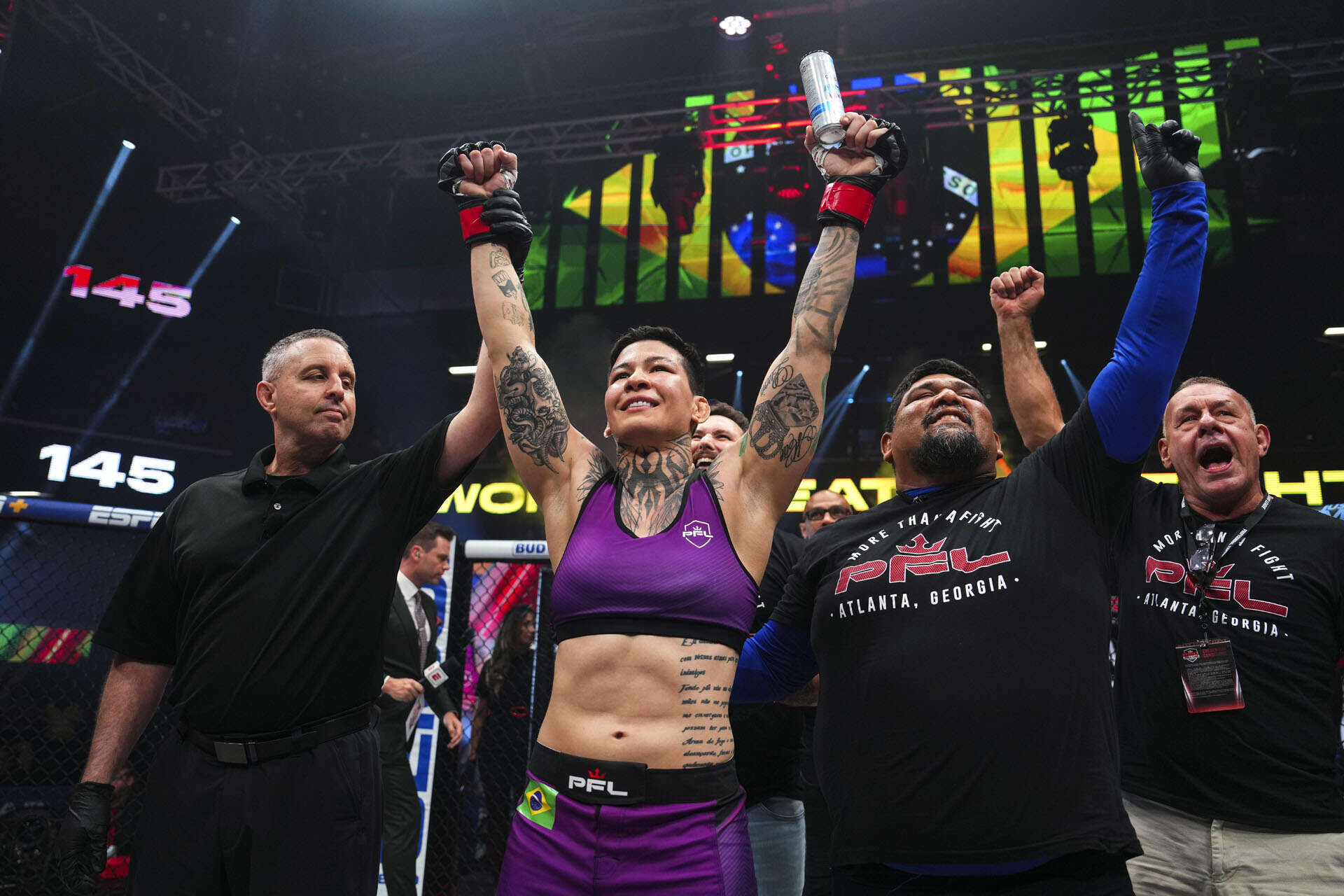 PFL 5, 2023: LARISSA PACHECO VS AMBER LEIBROCK | Professional Fighters ...