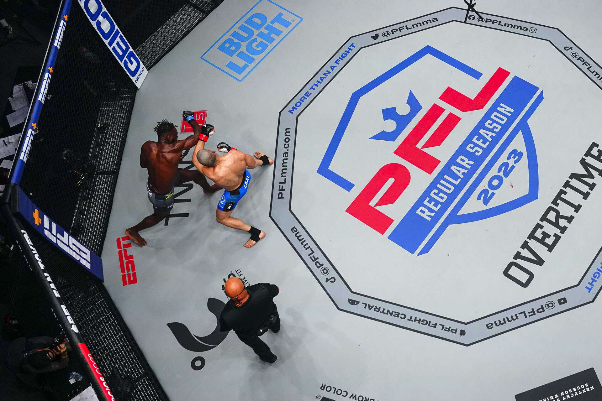 PFL 6, 2023: CARLOS LEAL VS DILANO TAYLOR | Professional Fighters League Photos