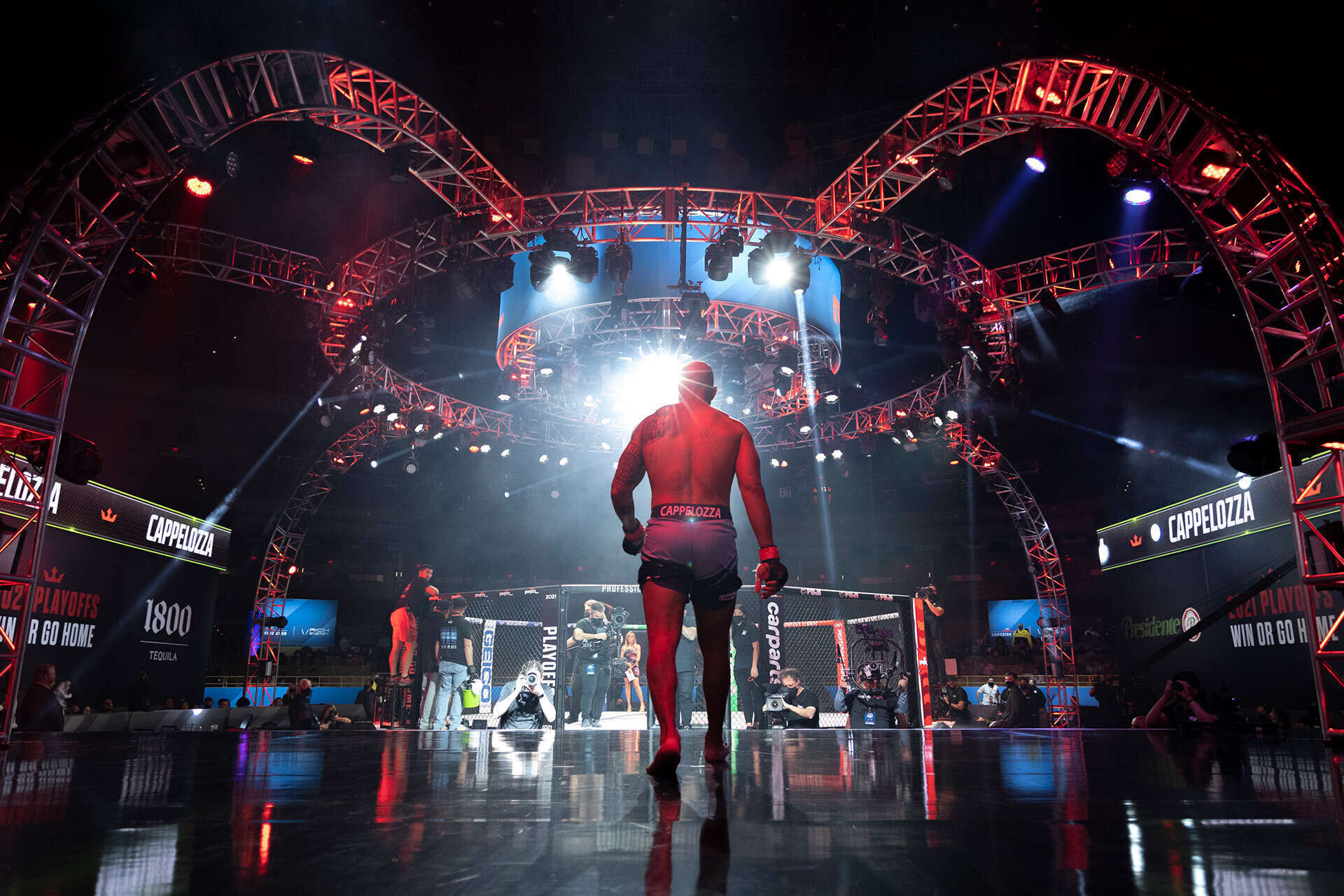 2021 PFL PLAYOFFS HW & WLW: BRUNO CAPPELOZZA VS JAMELLE JONES ...